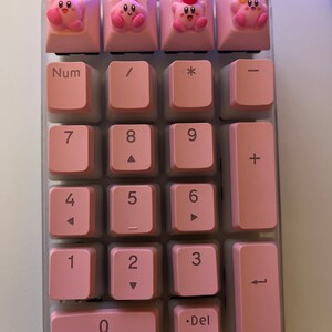 Pastel Pink Kawaii Cake Cupcake Candy Sweets Resin Keycaps - Etsy