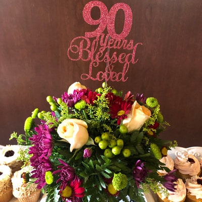 ALPHA K GG 71st Birthday Cake Topper Happy 71st Birthday Cake - Etsy