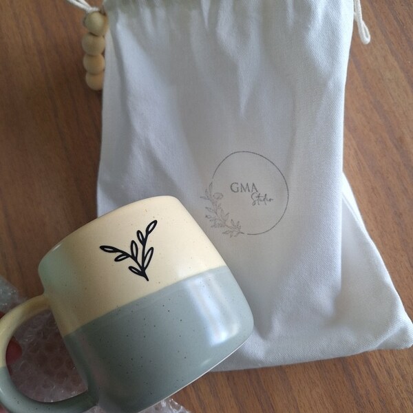 Handmade Blue Ceramic Coffee Mug: Modern Speckled 14oz Mug - Etsy