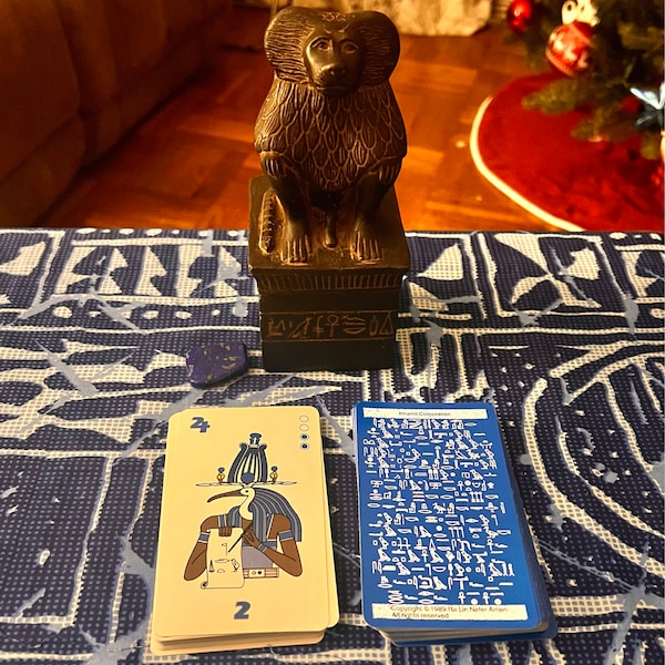 Statue of Thoth Baboon Seated Monkey (moon God Thoth) and Wisdom ...