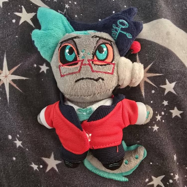 Vox Assistant | Unofficial Hazbin Hotel Plushie - Etsy