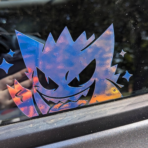 GENGAR PEEKER | Car Decal | Vinyl Decal | Jdm - Etsy