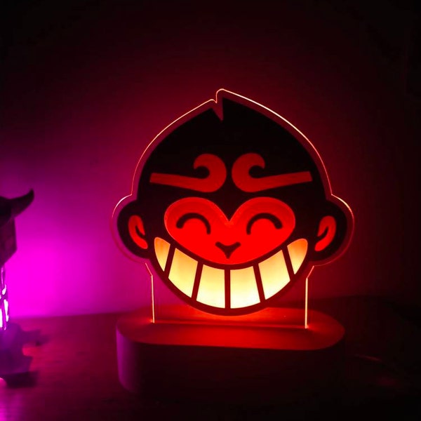 Shadow Milk Cookie & Pure Vanilla Cookie Night Light, Cookierun Charms ...