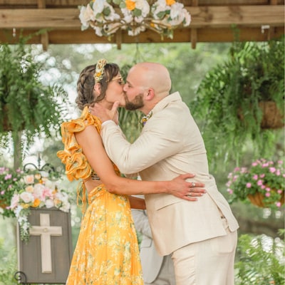 Wedding Cord of Three Strands Ceremony Cross Natural Wood & Rope Unity ...