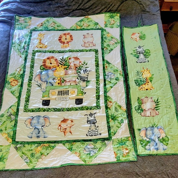 Wee Safari - 24" Project Panel - by Deborah Edwards for Northcott ...