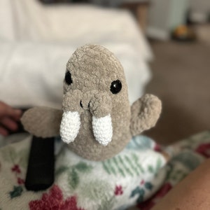 PATTERN/INSTRUCTIONS Walrus, Amigurumi Pattern, Walrus Pattern, Crochet ...