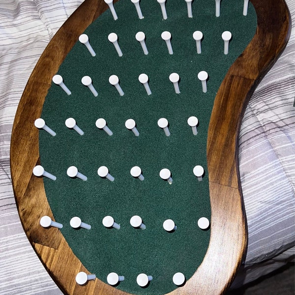Putting Green Shaped Golf Ball Display - Etsy