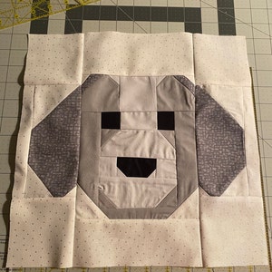 Beagle Dog Puppy Quilt Block PDF Pattern - Includes Instructions for 6 ...