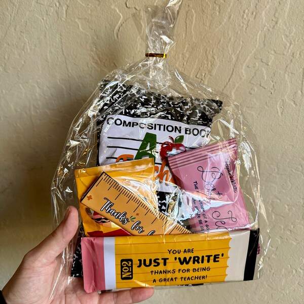 BULK ORDER **ONLY** Teacher Appreciation Goodie Bag | Treat Bag for ...