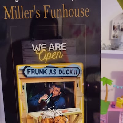 The Drunken Duck Personalised Swinging Custom Made Hanging Pub and Bar ...