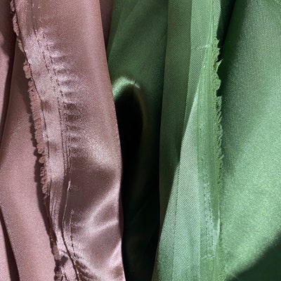 Copper _ Medium High Quality Satin Fabric Sold by the Yard/ 60'' Wide ...