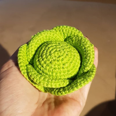 Lettuce Cabbage Crochet Pattern PATTERN ONLY PDF Download Amigurumi ...