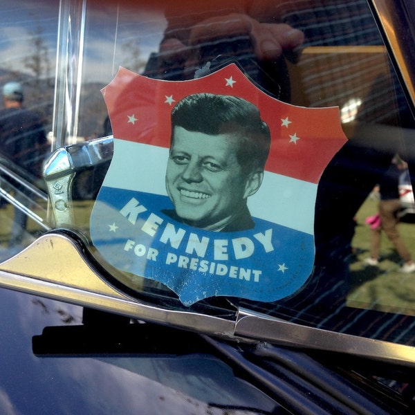 Vintage 1960's Style John F. Kennedy for President JFK Retro Travel ...