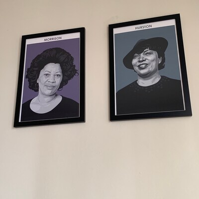 Toni Morrison Author Poster Literary Poster Writer Gift Teacher Gift ...