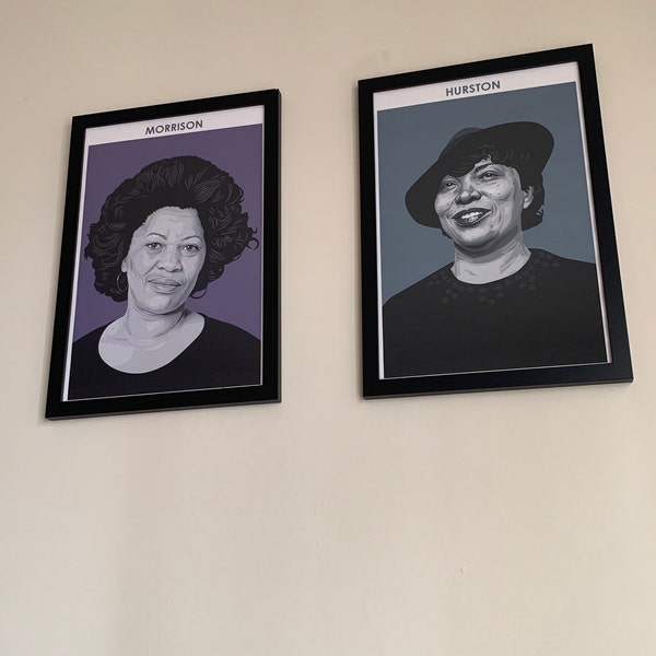 Toni Morrison - Author Poster | Literary Poster | Writer Gift | Teacher ...
