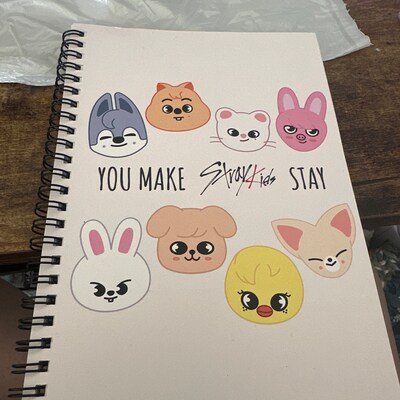 Stray Kids SKZOO Notebook Stray Kids Bangchan Felix Seungmin Han ...