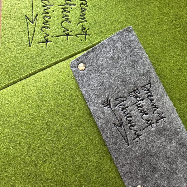 Felt Desk Pad, Custom Felt Desk Mat, Office Desk Accessories, Large ...