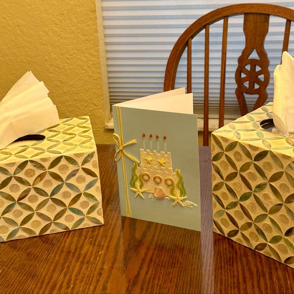 Mother Pearl Inlay Lacquer Rectangle Tissue Holder, Luxurious Tissue ...