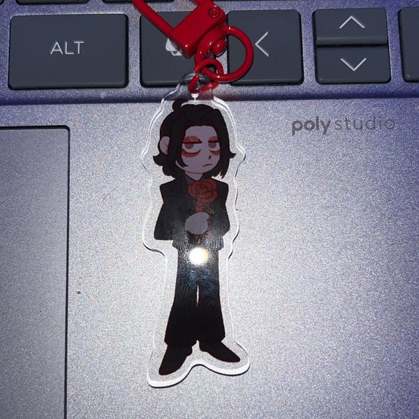 LAST Chance—gerard Way Acrylic Keychain: MCR Chibi Charm - Etsy