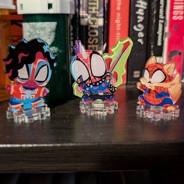 4cm Mini-spidee Acrylic Standee Across the Spider Verse – Pavitr ...