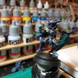 Dnd Female Elf Mage Mini Tabletop RPG Miniature D&D | Etsy