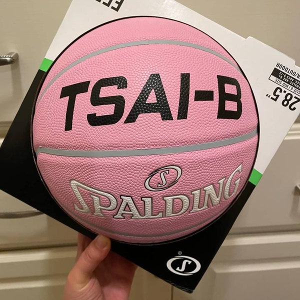 Customized Personalized Basketball Spalding Indoor/outdoor Pink Gift - Etsy