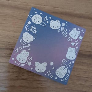 Stray Kids SKZOO Galaxy Notepad Sticky Notes - Etsy