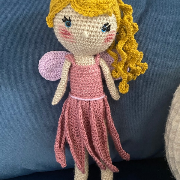 Kowhai Flower Fairy - Crochet Pattern/ Amigurumi by Love My Hooks - Etsy