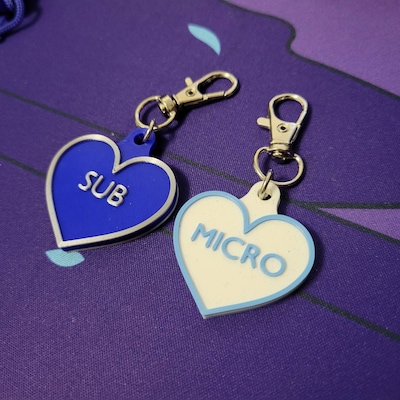 ΘΔ Therian Keychain - Etsy