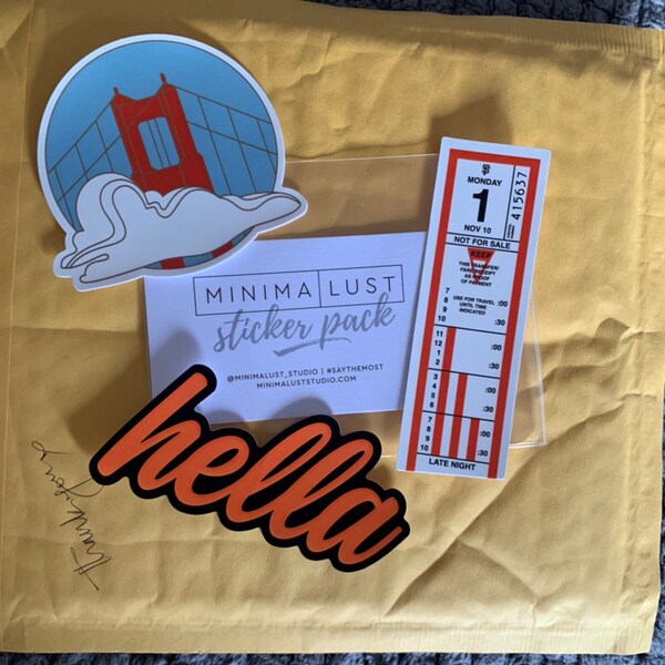 The San Francisco Native Sticker Pack - SF - San Francisco - Native ...