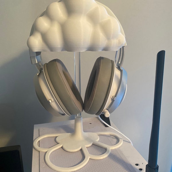 Cloud Headphone Stand - Cute Kawaii Room Decor - Gamer Girl - PC Gaming ...