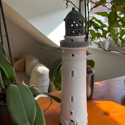 Heceta Head Lighthouse Handmade Ceramic Tea Light Candle Holder ...