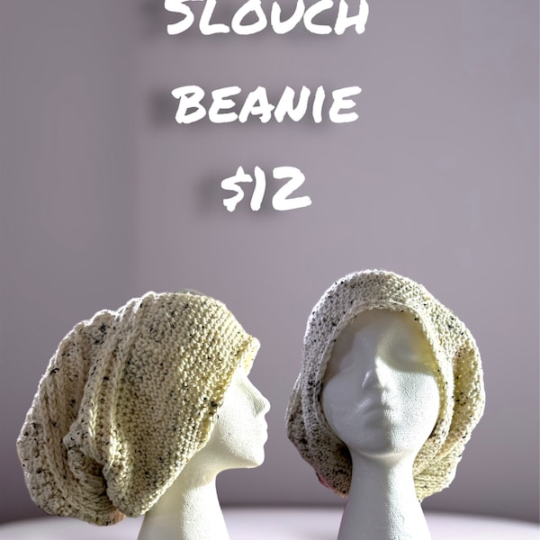 Slouch Hat Crochet Pattern: Marion Slouch Crochet Pattern PDF | Slouchy ...