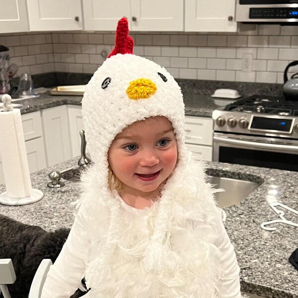 Crocheted Baby Chicken Hat: Soft Costume, Photo Prop - Etsy