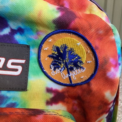 Los Angeles Iron-on Patch 2.5 Inches LA California Palm Tree - Etsy