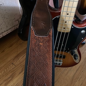 PICKHOLDER Bass Strap Wide Bass Guitar Strap Custom Guitar - Etsy
