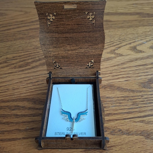 Archangel Michael Necklace Guardian Angel Wings Necklace St. Michael ...