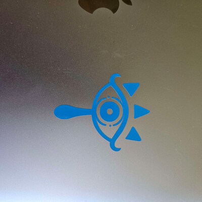 Sheikah Slate Eye Symbol Vinyl Sticker Inspired by Breath of - Etsy