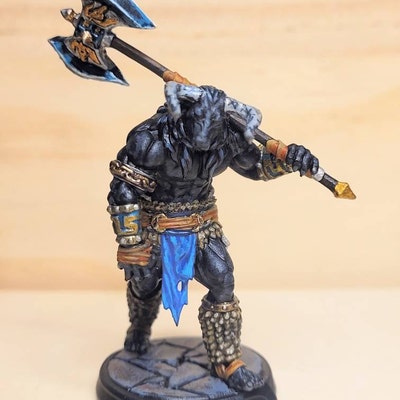 Vhok Ironfist Hero for DND or Pathfinder 8K Resin Based - Etsy