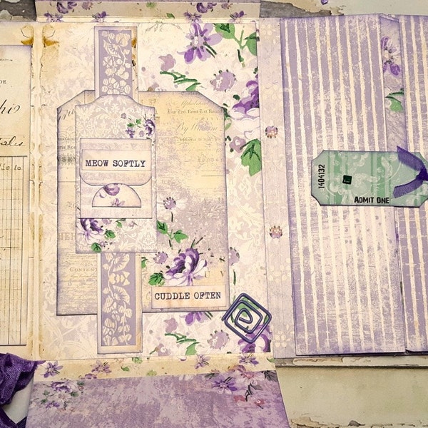 Mini Folio Templates Folio Craft Kit Vacation Crafts Folio Kit Junk ...