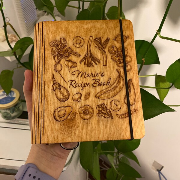 Recipe Book Mother Day Gift, Recipe Journal for Bride, Cook Book ...