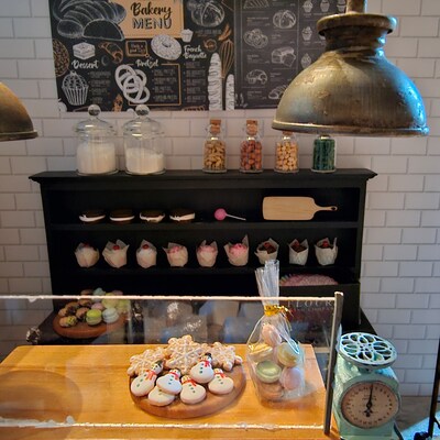 1:6 Scale Miniature Pastry Set Pastel 12pc, Mini Cakes for Playscale ...