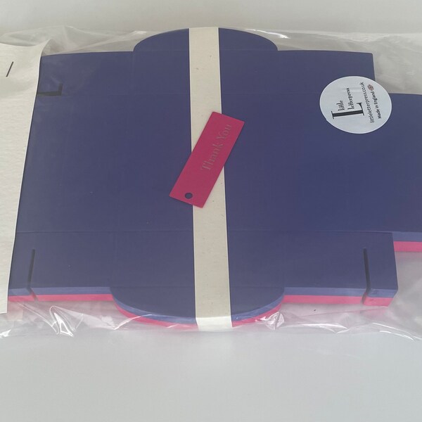 10 X MEDIUM SQUARE Coloured Gift Boxes Size 10 X 10 X 4cm Packaging ...