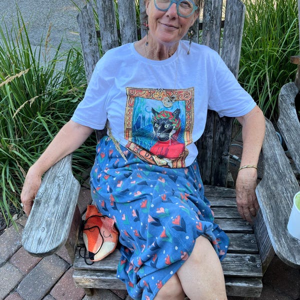 Cotton Canvas Tote Bag, Ninja Elephant Shrew Tote Bag, Something ...