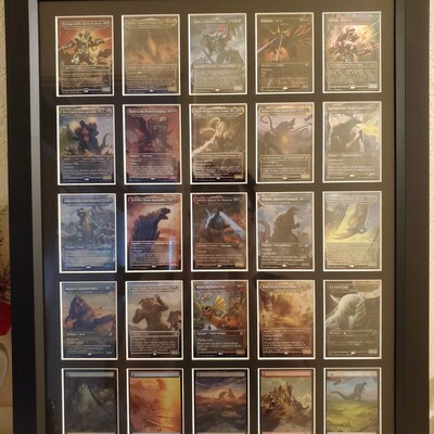 25 Trading Card Frame Card Display Frame Custom Card Frame Card Frame ...