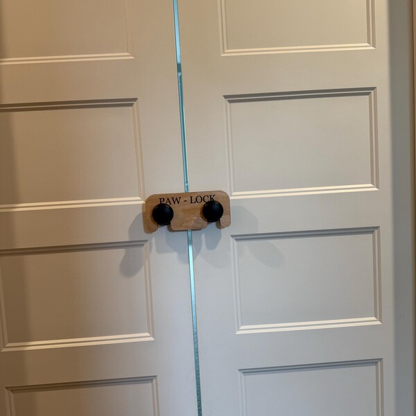 Paw-lock - to Keep Those Pesky Animals From Opening the Interior French ...