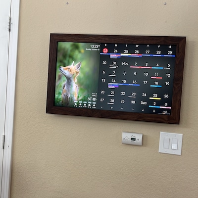 32in Touchscreen Smart Calendar / Smart Home Control Center / Dakboard ...