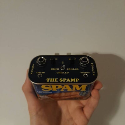 THE SPAMP PLUS Guitar Practice Amplifier and Distortion Effect With ...
