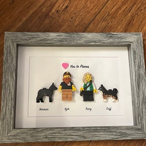 Personalized Mini Me Minifigure Rectangular Large Frame. - Etsy