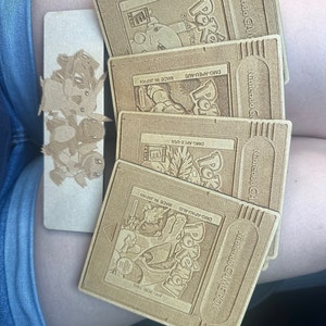 Set of 4 'fallout'-inspired Laser-engraved Wooden Coasters - Etsy